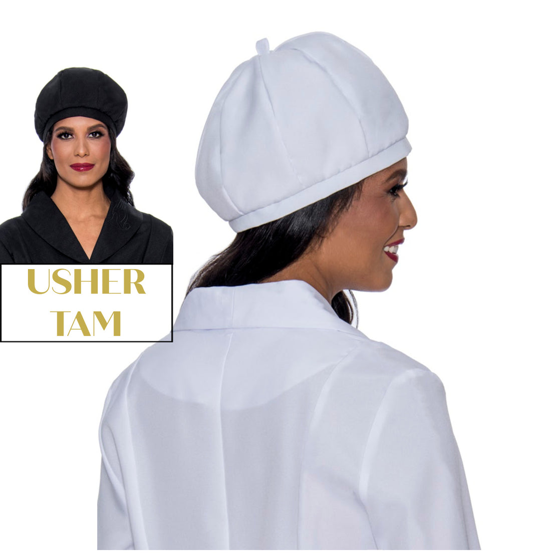 Usher Deaconess Hat – GMI SUIT SHOP