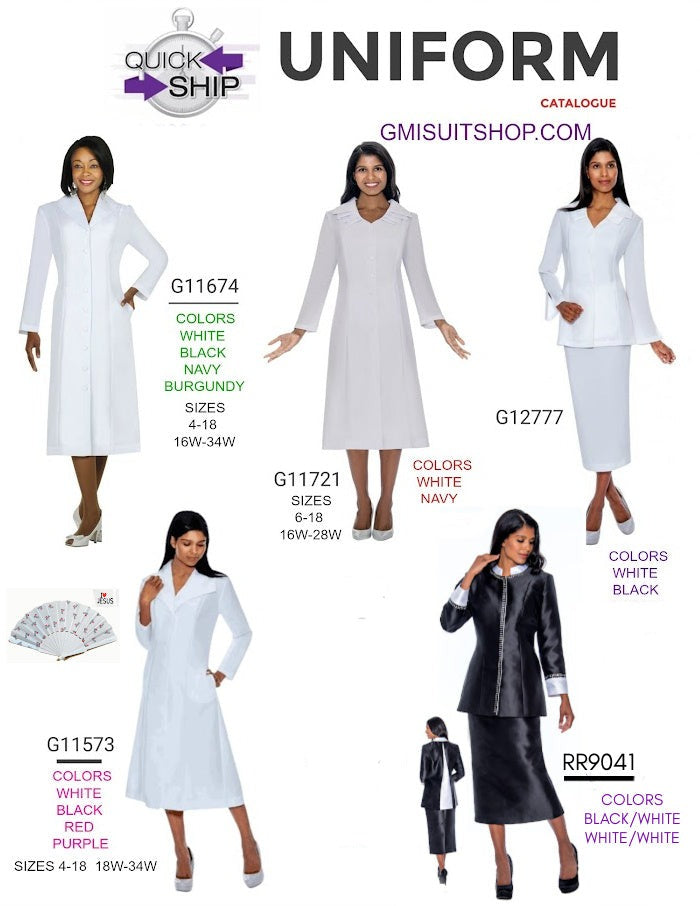 PRINTABLE USHER UNIFORM CATALOG – GMI SUIT SHOP